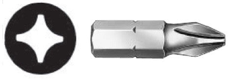 P-2 X 1" | Phillips Insert Bits | Contractor Pack | TMS Hardware