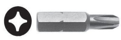 P-4 X 1-1/4" | Phillips Impact Bits | Contractor Pack | TMS Hardware