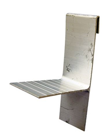 4-1/8" High Profile Valley Splash Guard | Box Qty 12 – TMS Hardware