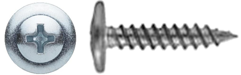#8 X 3" | Phillips Truss | K-Lath Sharp Point Screw | Zinc | TMS – TMS ...